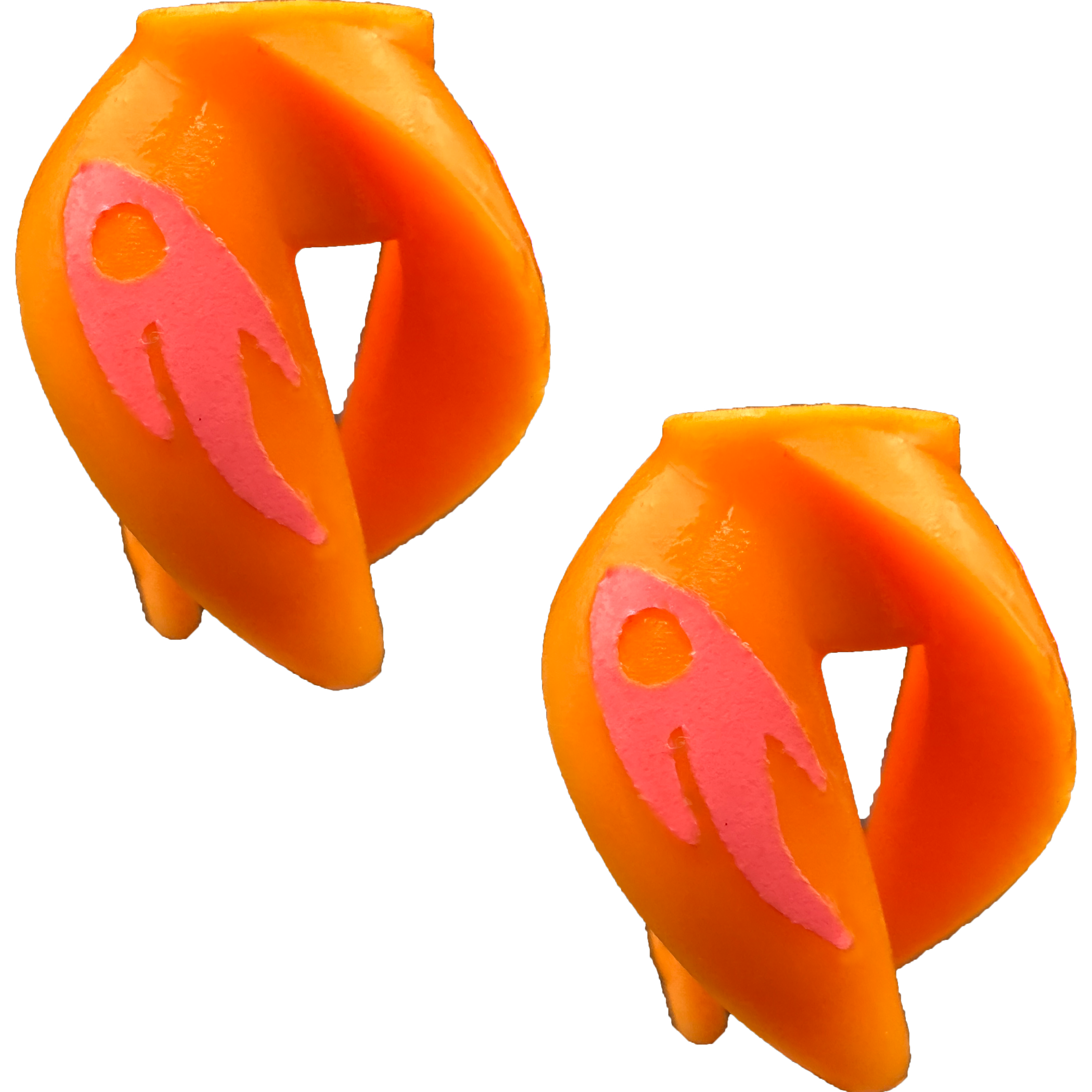 TailSpin-MiniTails Mango (TP Glow Pink) Parts – Salmonoid Lures LLC